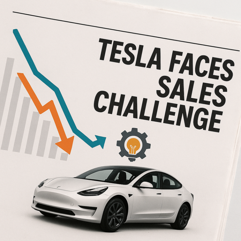Tesla Faces Challenge of Reversing Sales Decline While Investing in ...